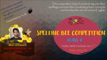 Spelling Bee Competition – St Augustine's School