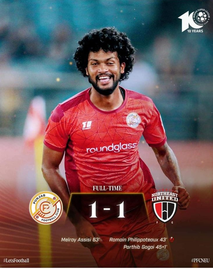 Melroy Assisi shines for Punjab FC – St Augustine's School