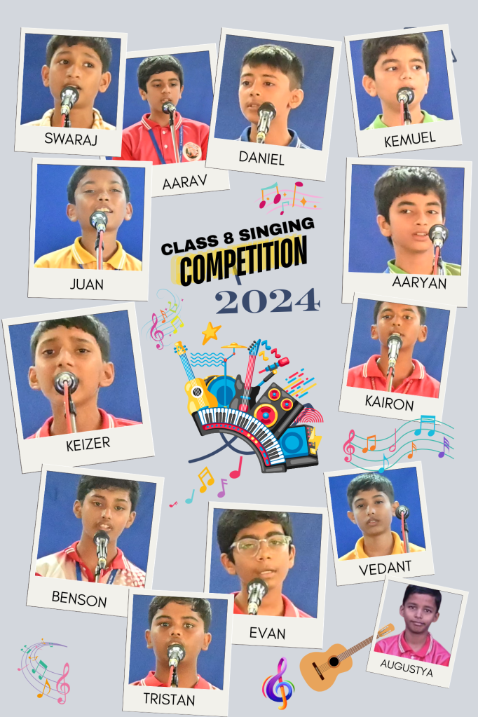 Class 8 Singing Competition 2024 – St Augustine's School