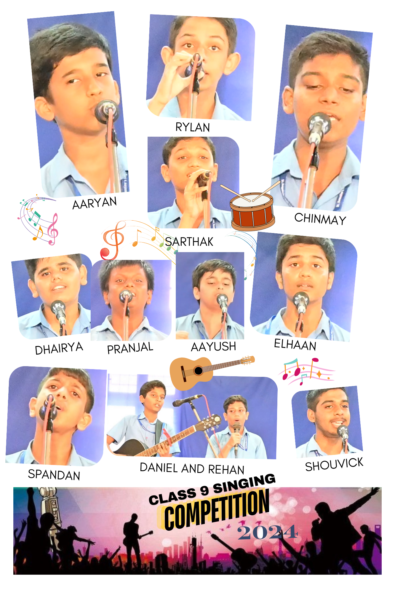 Class 9 Singing Competition 2024 – St Augustine's School